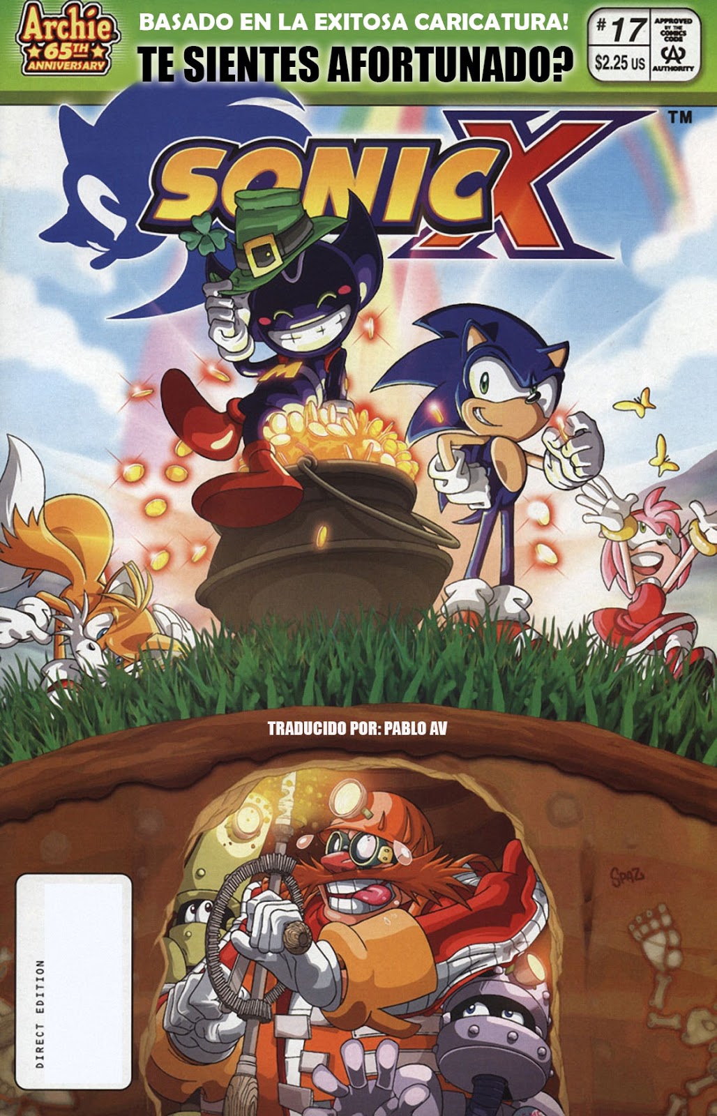 Sonic X 17 [Español] [Pablo_Av] - The Tails Archive