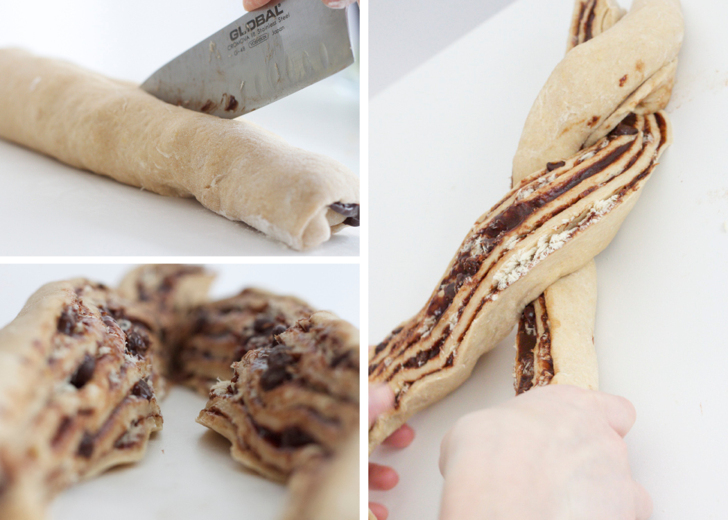 SHORTBREAD: Dairy Free Chocolate & Halvah Babka (Breaded Twist)