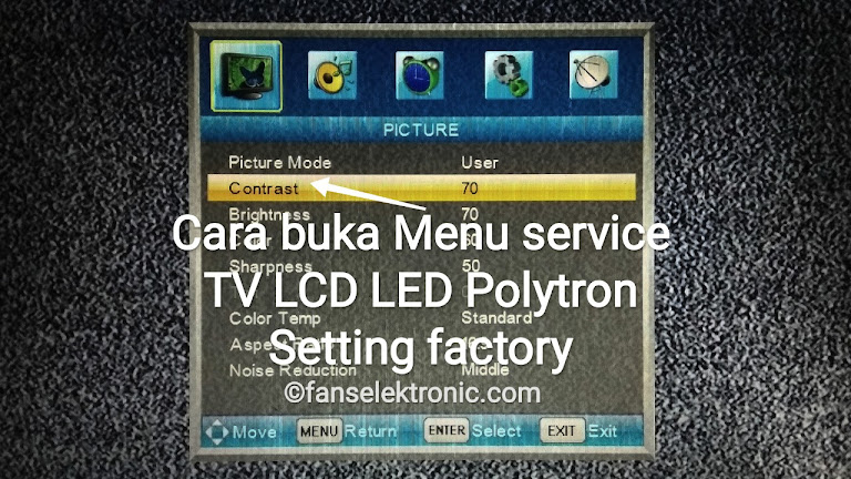 Cara Masuk Menu Service Mode TV LCD LED Polytron Setting Factory