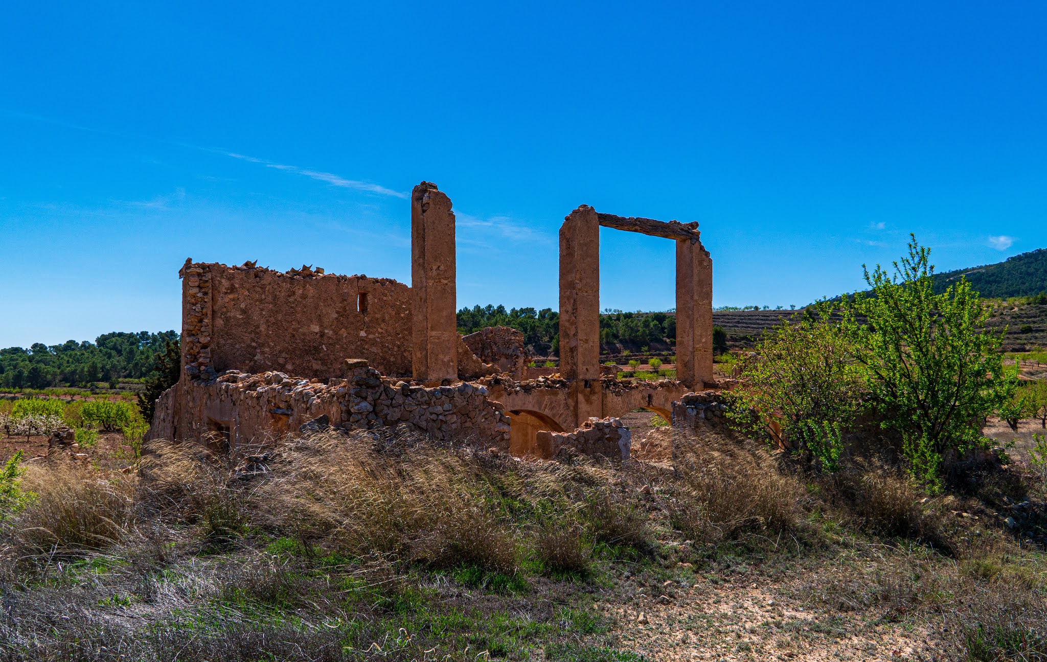 SIERRA DE LAS PANSAS DESDE RASPAY.
