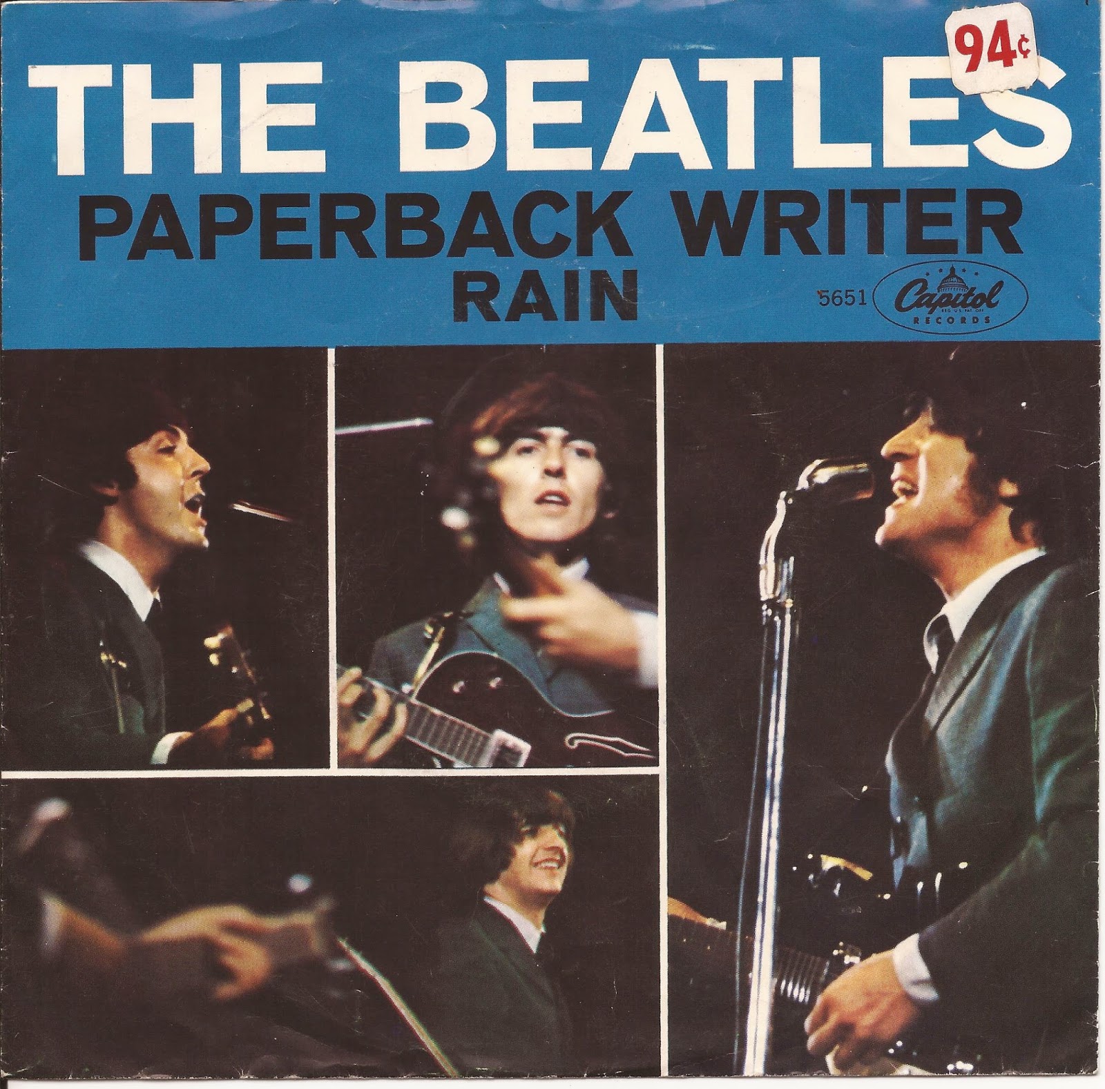 Beatles Forever!: The Beatles, Paperback Writer/Rain, 45 rpm - Made in USA