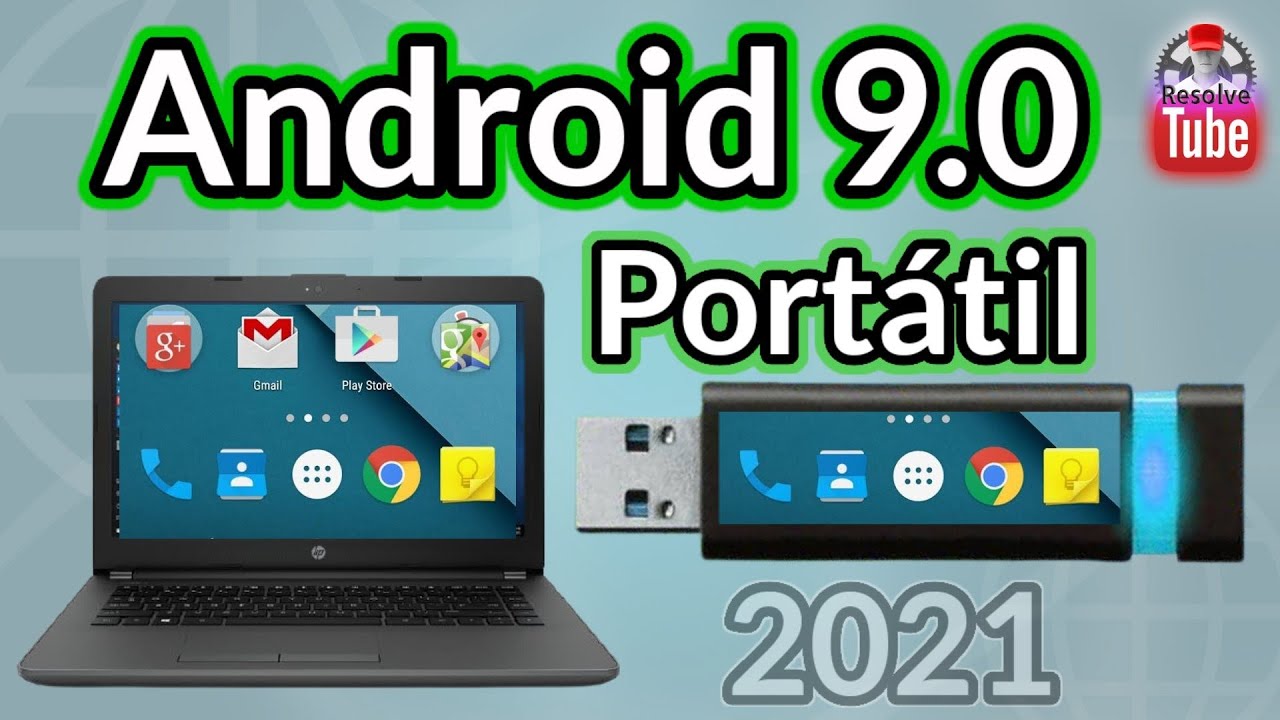 Aprenda a instalar o Android 9.0 portátil e rodar ele direto no pendrive.
