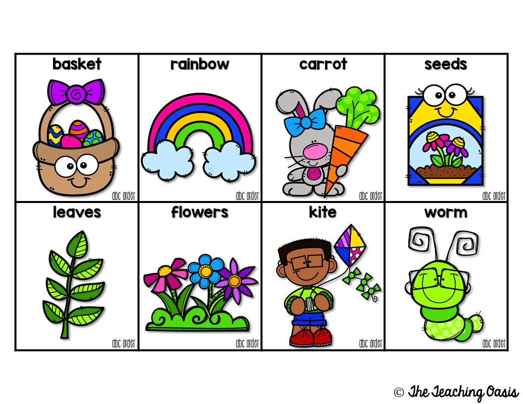 *The Teaching Oasis*: Spring Language Arts Stations