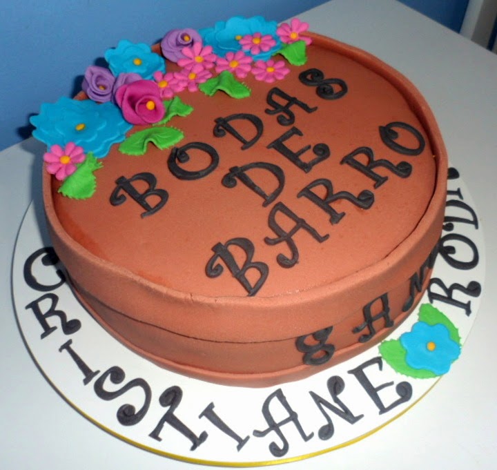 Ponks Cake: Bolo Bodas de Barro!