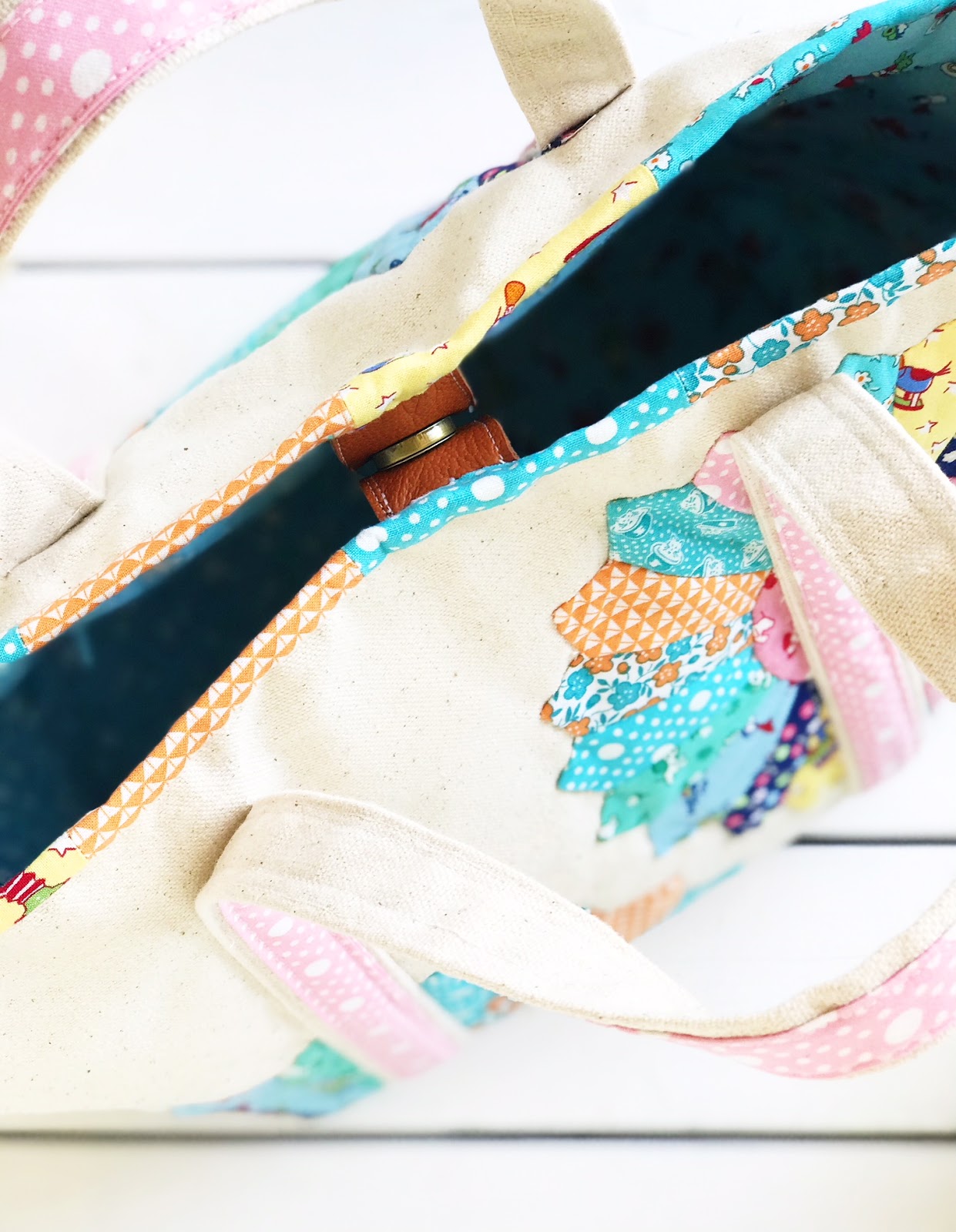 Cream Craft: Versatile Dresden Tote Bag - Storytime 30's for Riley ...