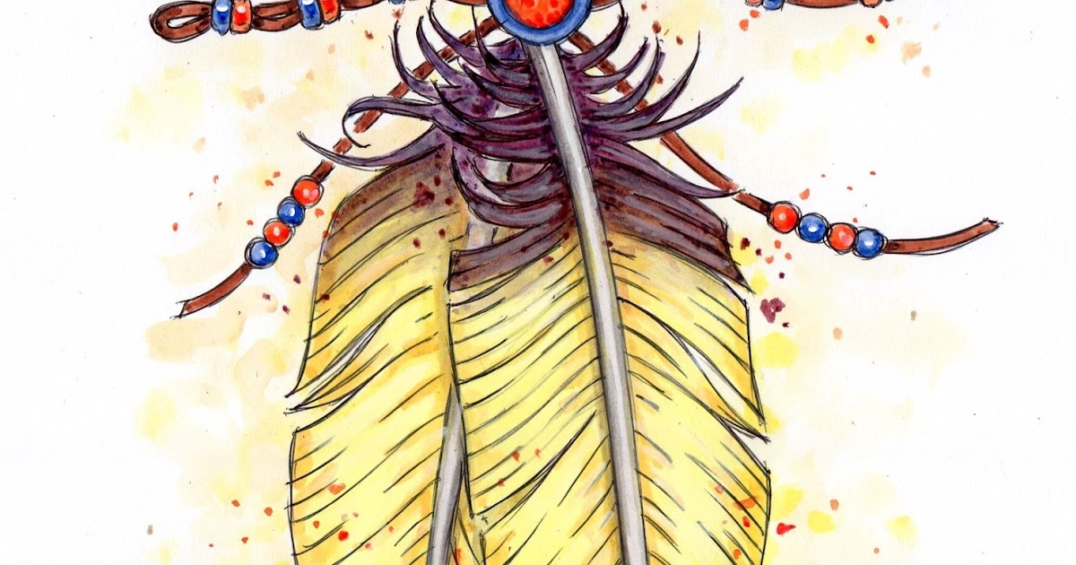 PENA - FEATHER - ACRYLIC PAINTING - ZAMBA