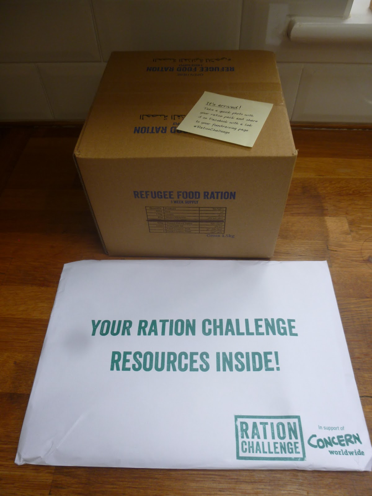 Challenging Myself: Opening My Ration Challenge Pack