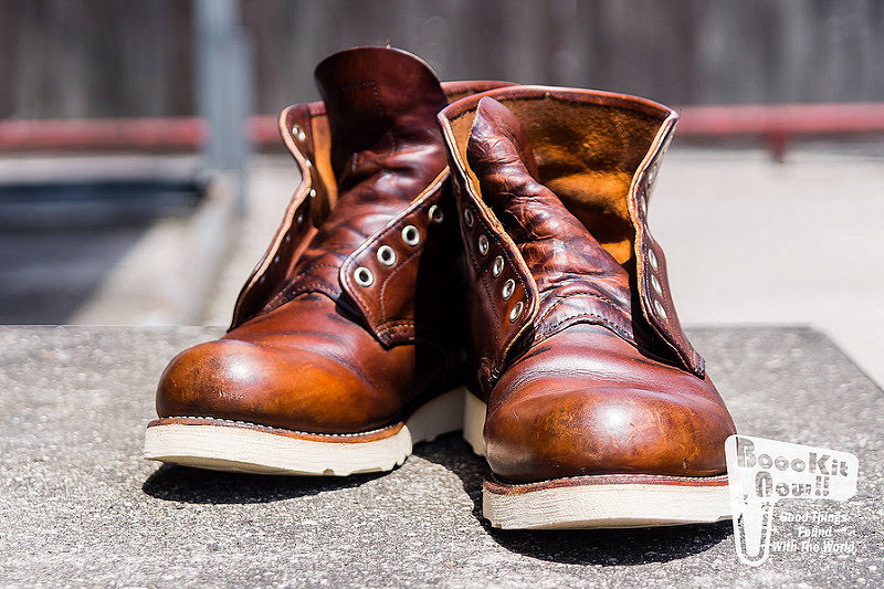『流行‧開箱』 Red Wing 9111，五年換底，浴火重生，改Vibram #4014 - Boookit | 流行 | 攝影 | 食記 ...