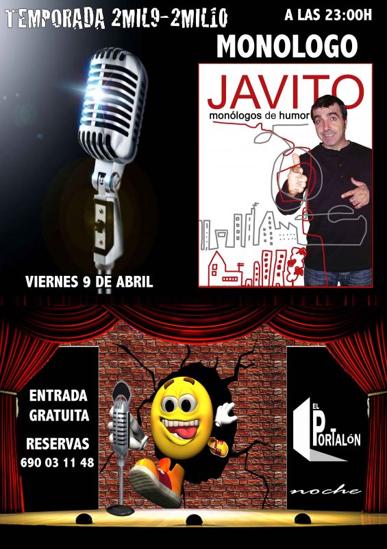 javito- humor: carteles actuaciones
