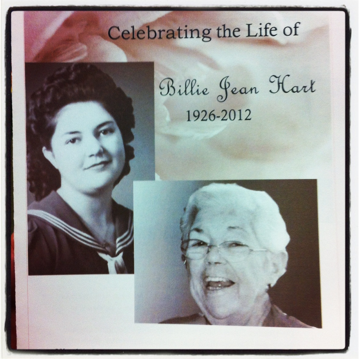 Celebrating the Life of Billie Jean Hart 1926-2012 – Center for ...