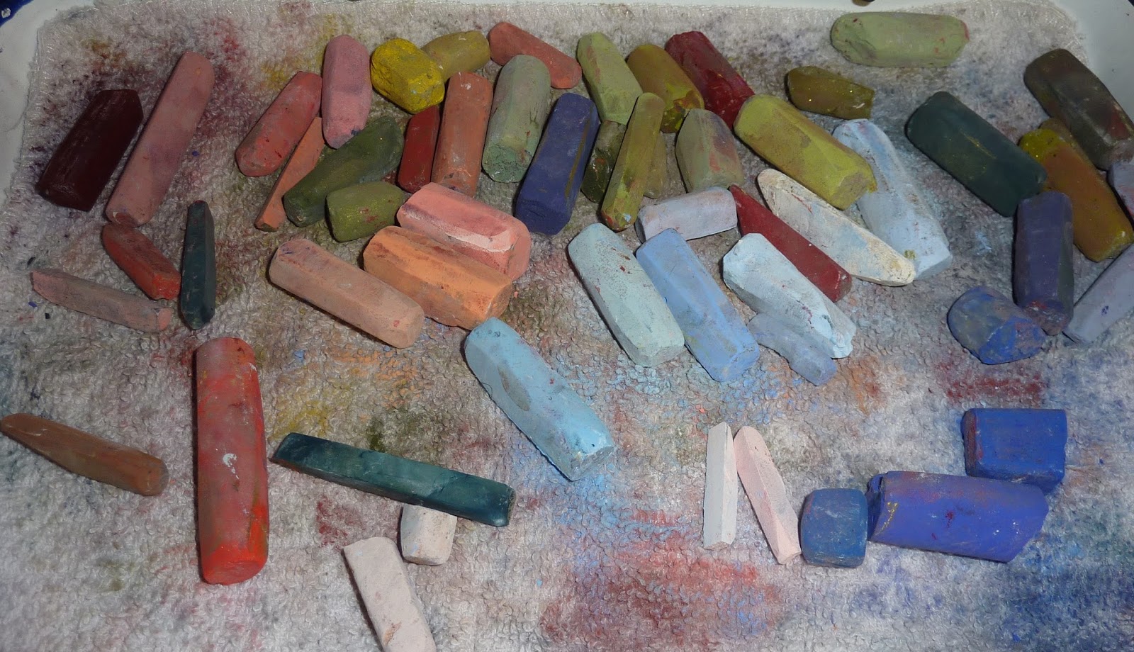 Painting My World: Pastel Demo: A Quick and Easy Start