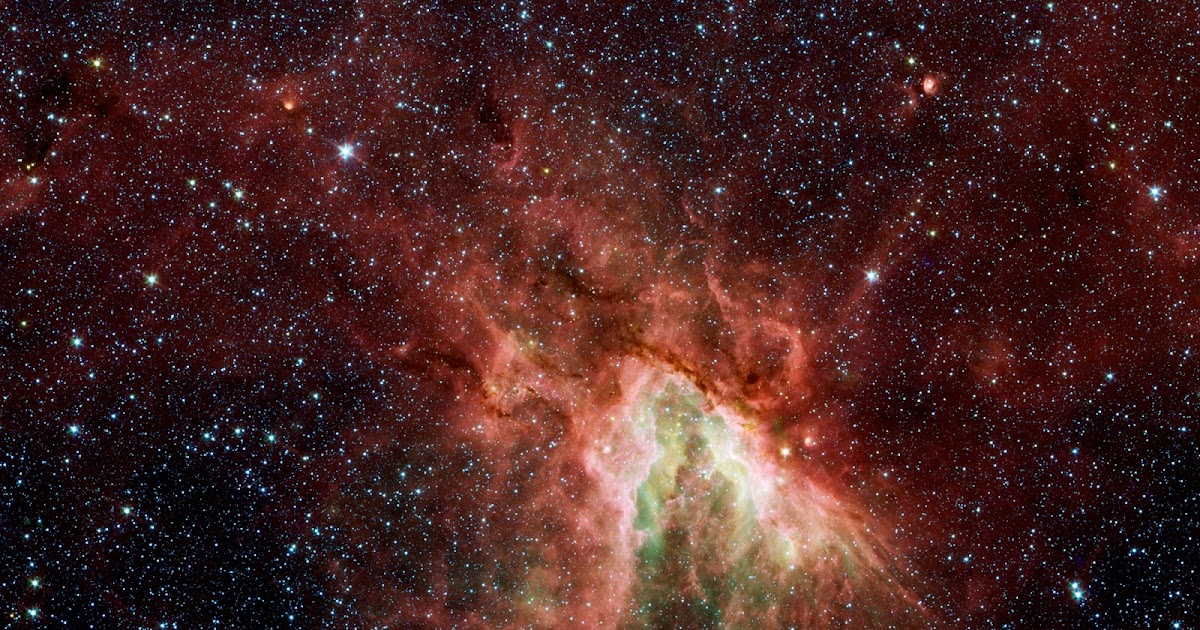 The Omega Nebula in Infrared | Earth Blog