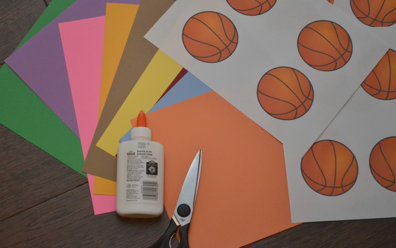DIY Basketball Memory Game - Building Our Story