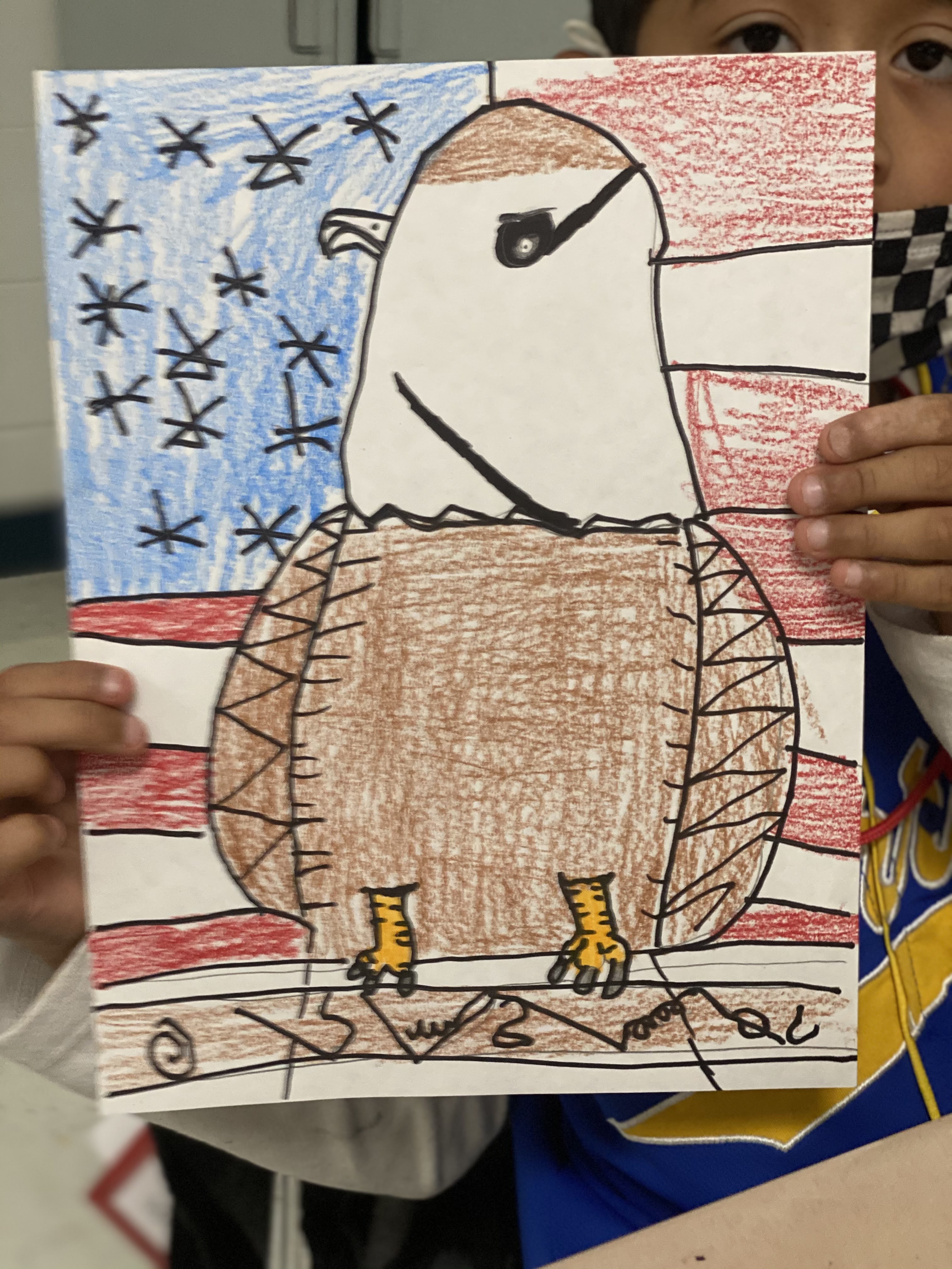 Elements of the Art Room: Patriotic art for Veterans Day!
