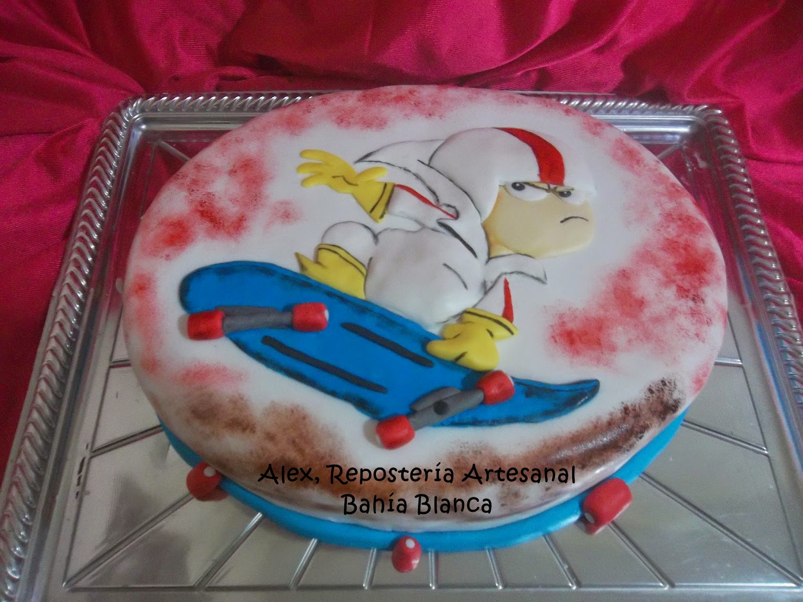 ALEX, repostería artesanal: KICK BUTOWSKY, medio doble de riesgo