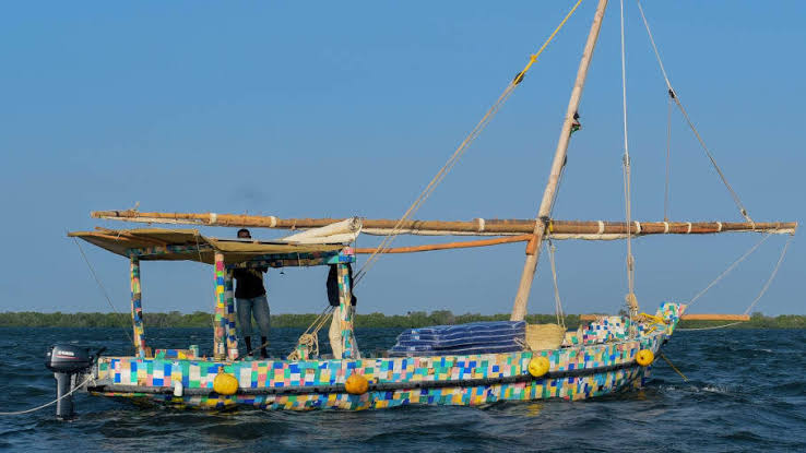 Flipflopi World’s First Boat Made from Recycled Plastic Sails in Kenya ...