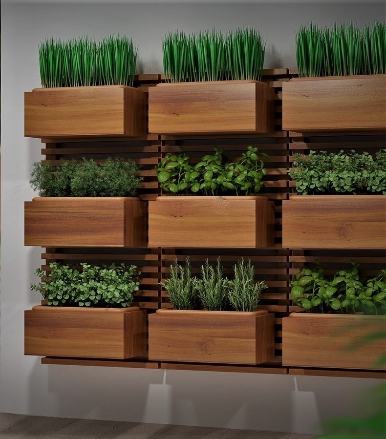 Horta Vertical - Ideias e Inspirações