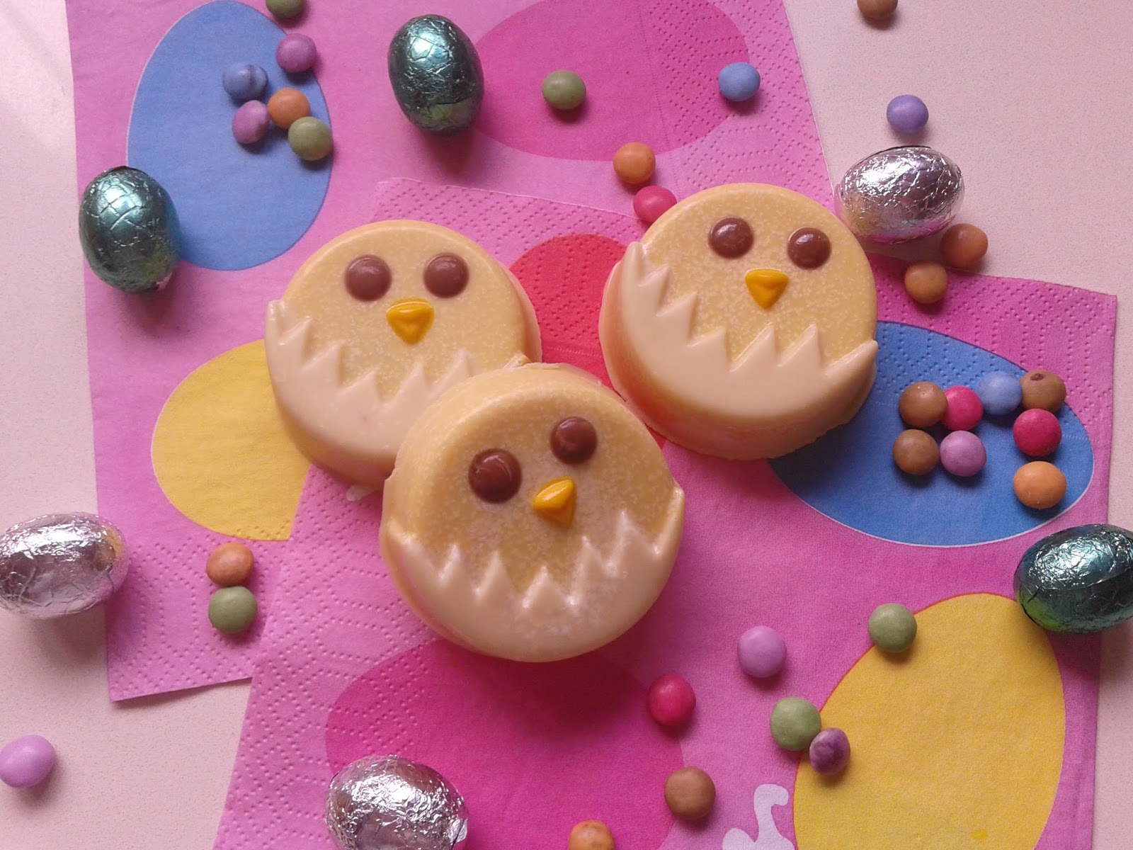 Llueve en mi cocina: Pollitos de chocolate para Pascua
