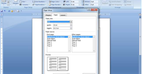 Kursus Microsoft Office Word Jogja: Cara Membuat Lembar Kerja Ms Word Menjadi 2 Bagian Yang Kamu ...