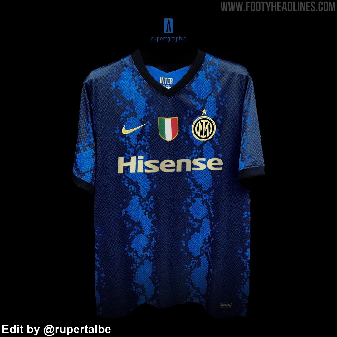 Nike Inter Milan 21-22 Home Kit Leaked - Footy Headlines