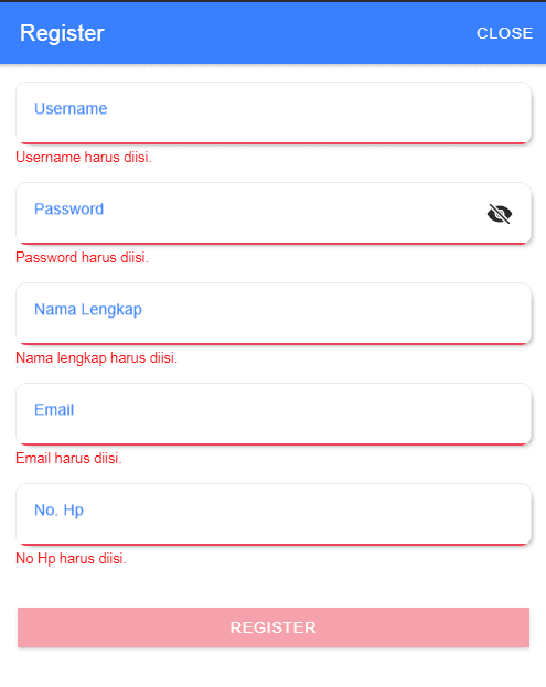 Membuat Login dan Register Ionic 4 - Mari Belajar Coding