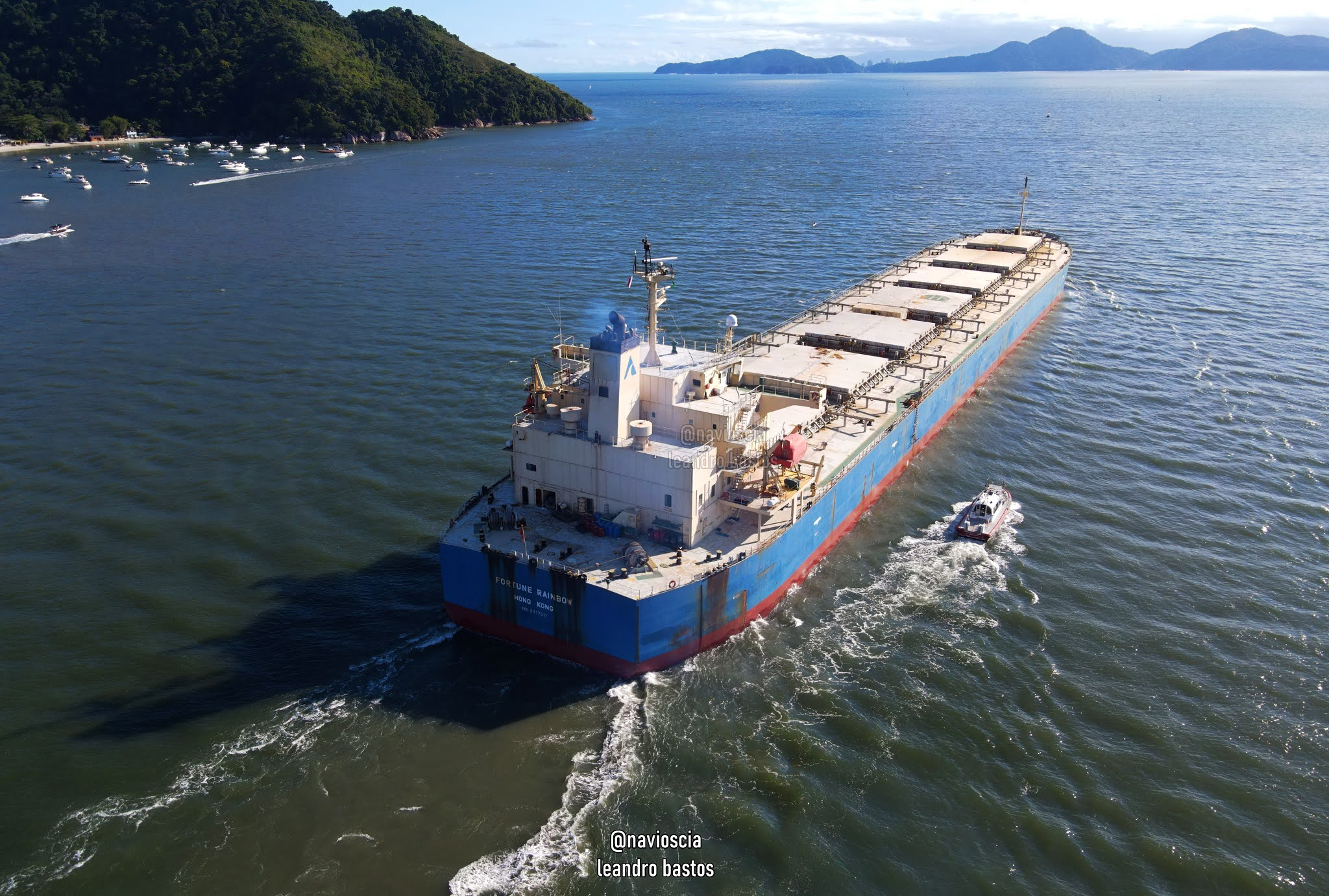 Navios de Santos & CIA: navio FORTUNE RAINBOW