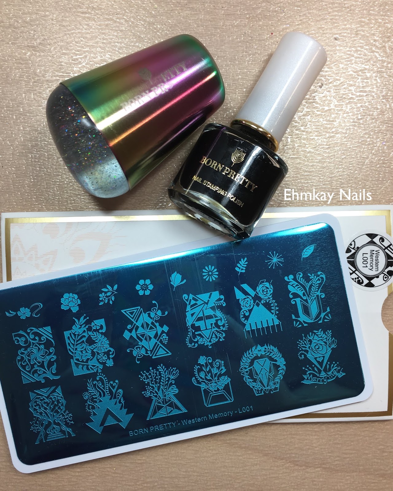 ehmkay nails: Born Pretty Stamping Set