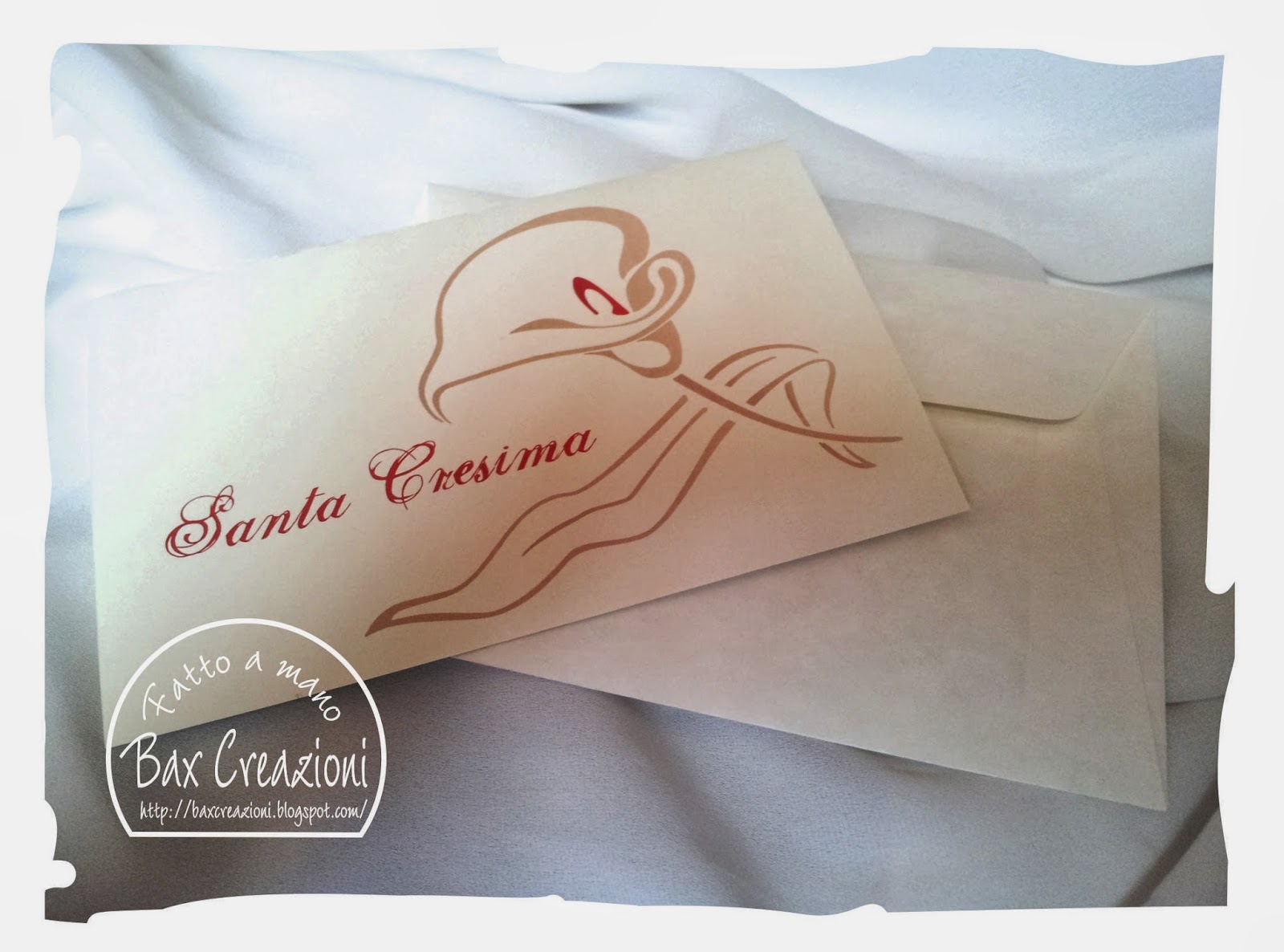 Bax Creazioni: Inviti alla Santa Cresima