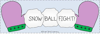 SmartTartsLearning: It's time for an {indoor} SNOWBALL FIGHT! SPLAT!