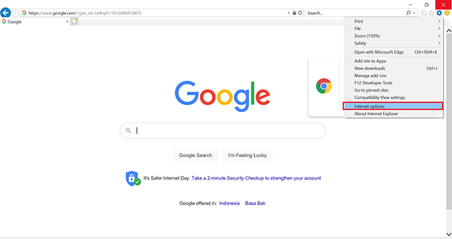 Cara Reset Internet Explorer Kembali Ke Setelan Awal - Gubuk Pintar