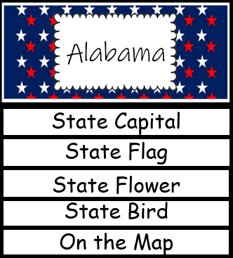 Make State Flip Books!