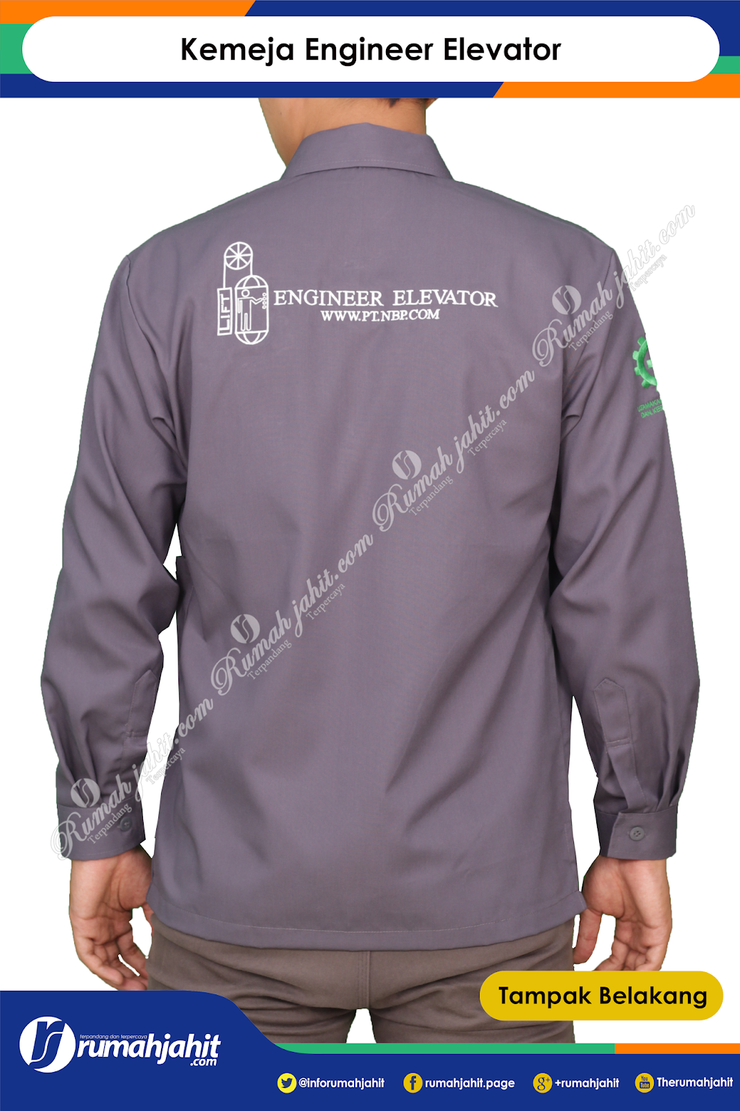 Kemeja Engineer Elevator