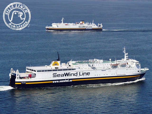 Merellä @ www.valkeatlaivat.net : Siljan Turun laivat / SeaWind Line ...