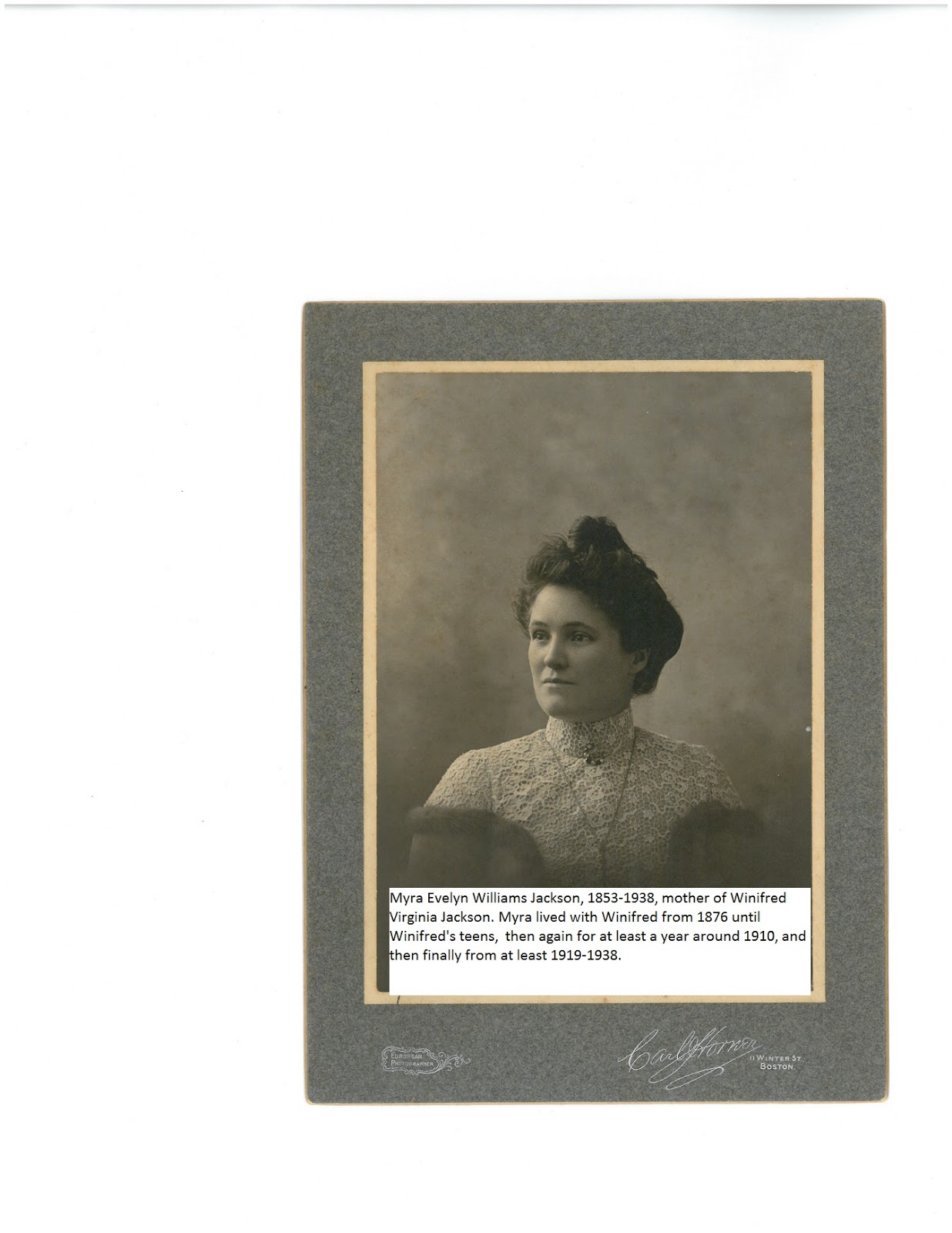 Lovecraft Collaborator--Winifred Virginia Jackson