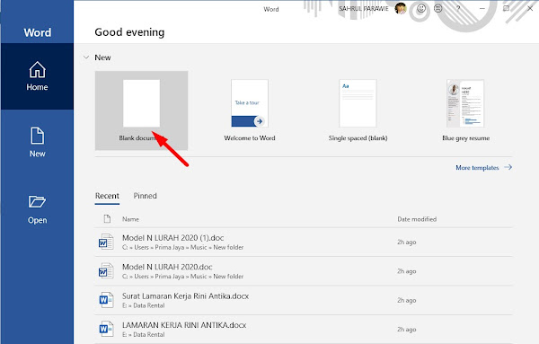Cara Nak Buat Nota Yang Cantik Melalui Word