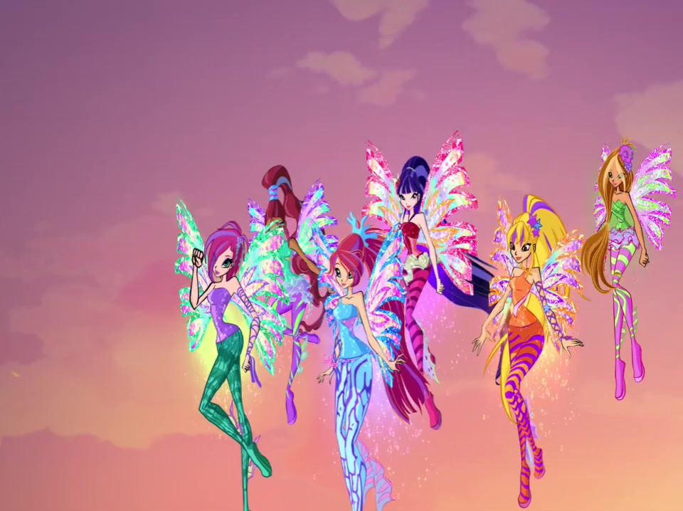 Imágenes del Winx Club Sirenix 2D luchando!! - Winx Club All