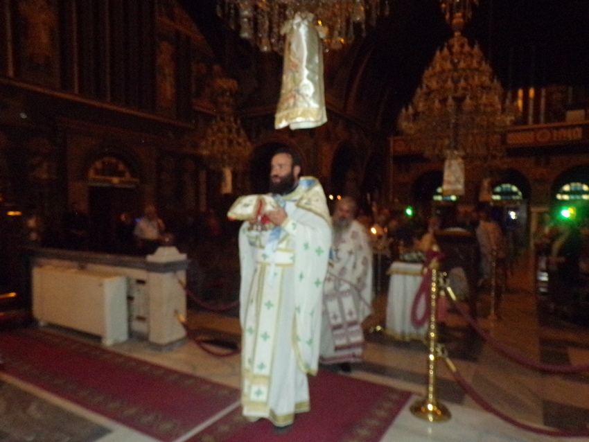 Ο ΣΕΒ. ΠΟΙΜΕΝΑΡΧΗΣ ΜΑΣ κ. ΔΙΟΝΥΣΙΟΣ ΛΕΙΤΟΥΡΓΗΣΕ ΣΤΟΝ ΠΑΝΗΓΥΡΙΖΟΝΤΑ Ι. Ν ...