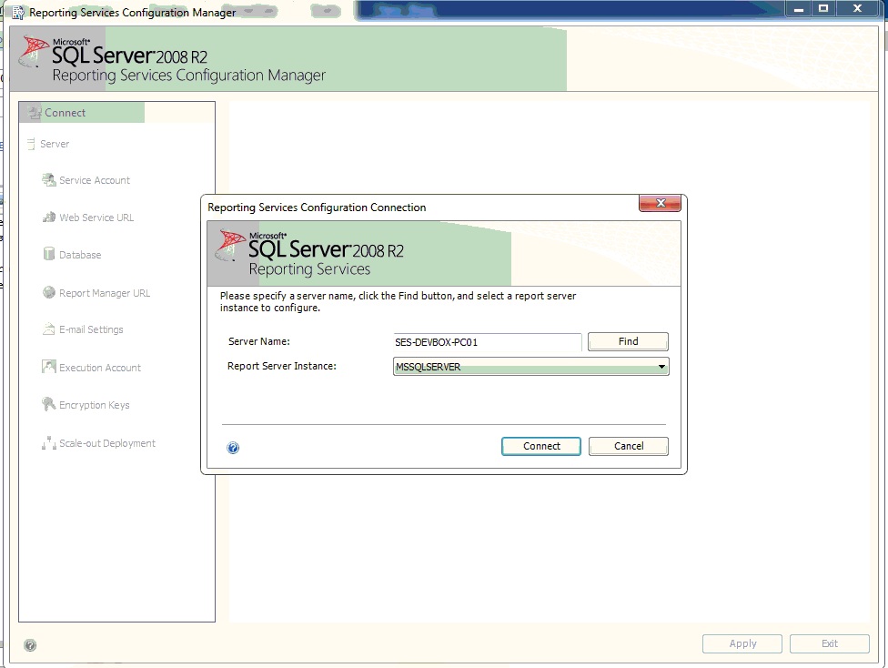 Daynight: Configuring SQL Server Reporting Services (SSRS) in Windows ...