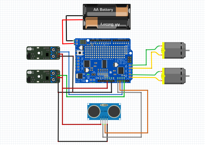 Arduino Object Following Robot