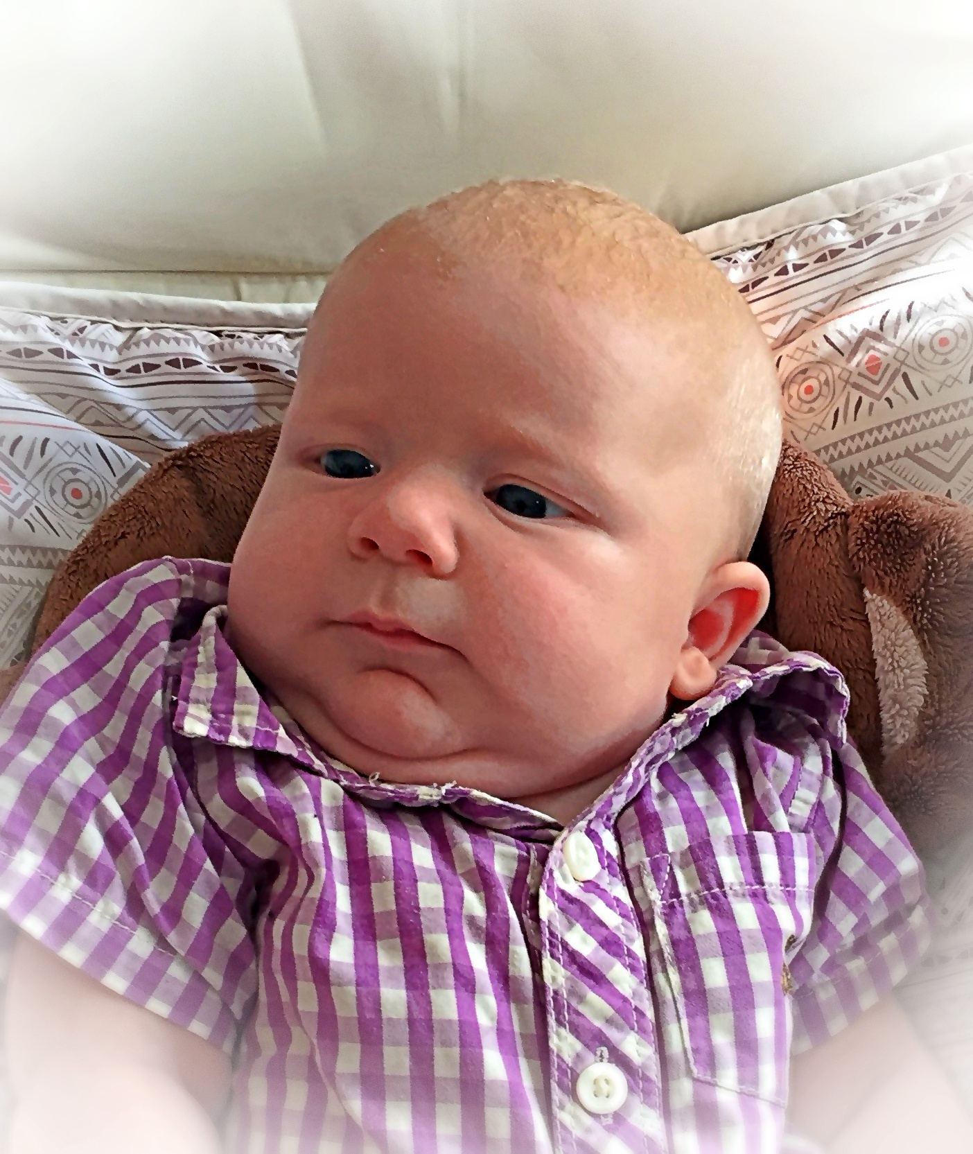 The Jones Family Junction: July 28 A few pictures of Baby Cal