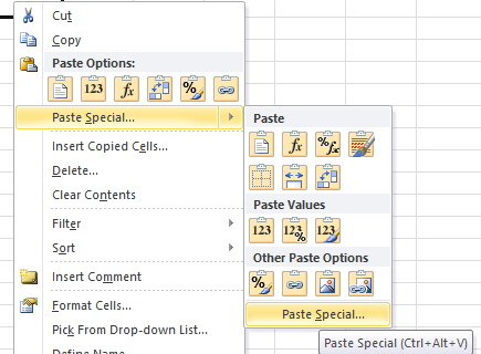 Knowledge Maker: Copy and Paste in Excel - Part 3 (Paste Special)