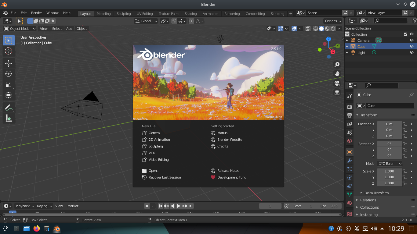Lançado o Blender 2.91 para Linux