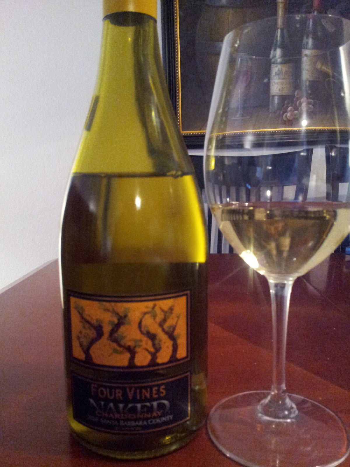 Dan's Cellar Sips: 2010 Four Vines Naked Chardonnay Santa Barbara County