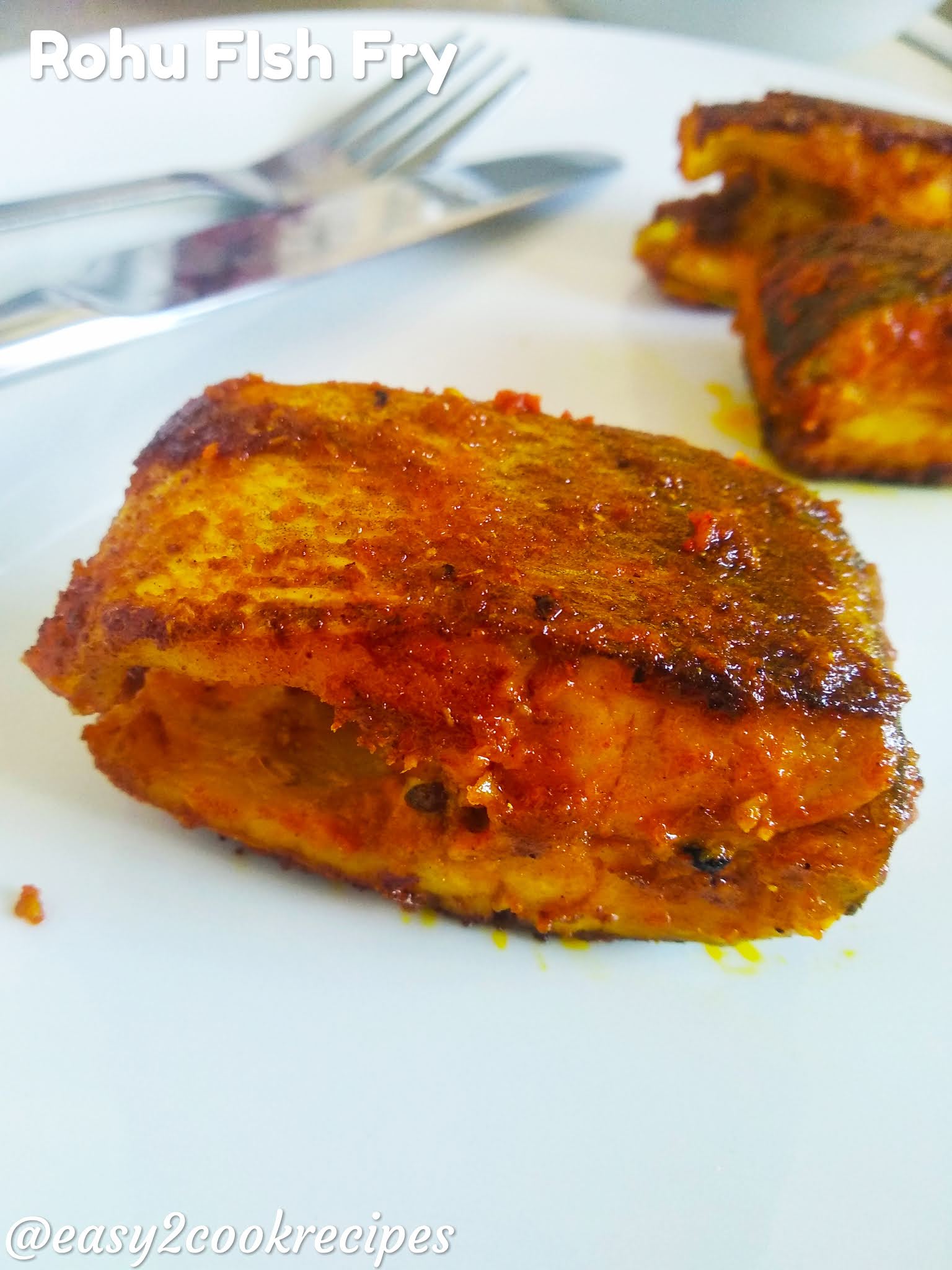 EASY2COOK RECIPES: ROHU FISH FRY