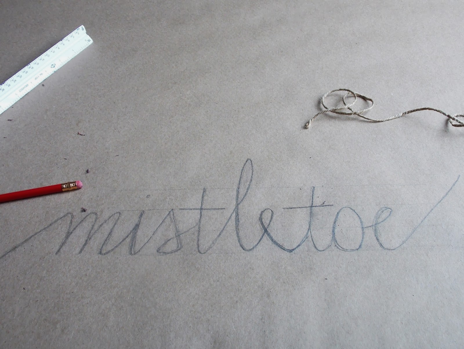 {Jessica Stout Design}: {Holiday Decorating} Day 4: DIY Butcher Paper Art