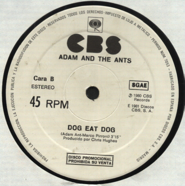 SPANISH BOMBS: The Clash -Magnificent seven / Adam ant the ants ... SPANISH BOMBS: The Clash -Magnificent seven / Adam ant the ants ...