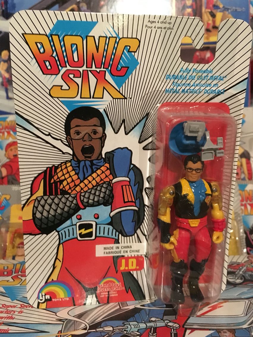 negrogeeknerd: J.D ( Série de TV - Os 6 Biônicos / Bionic Six)