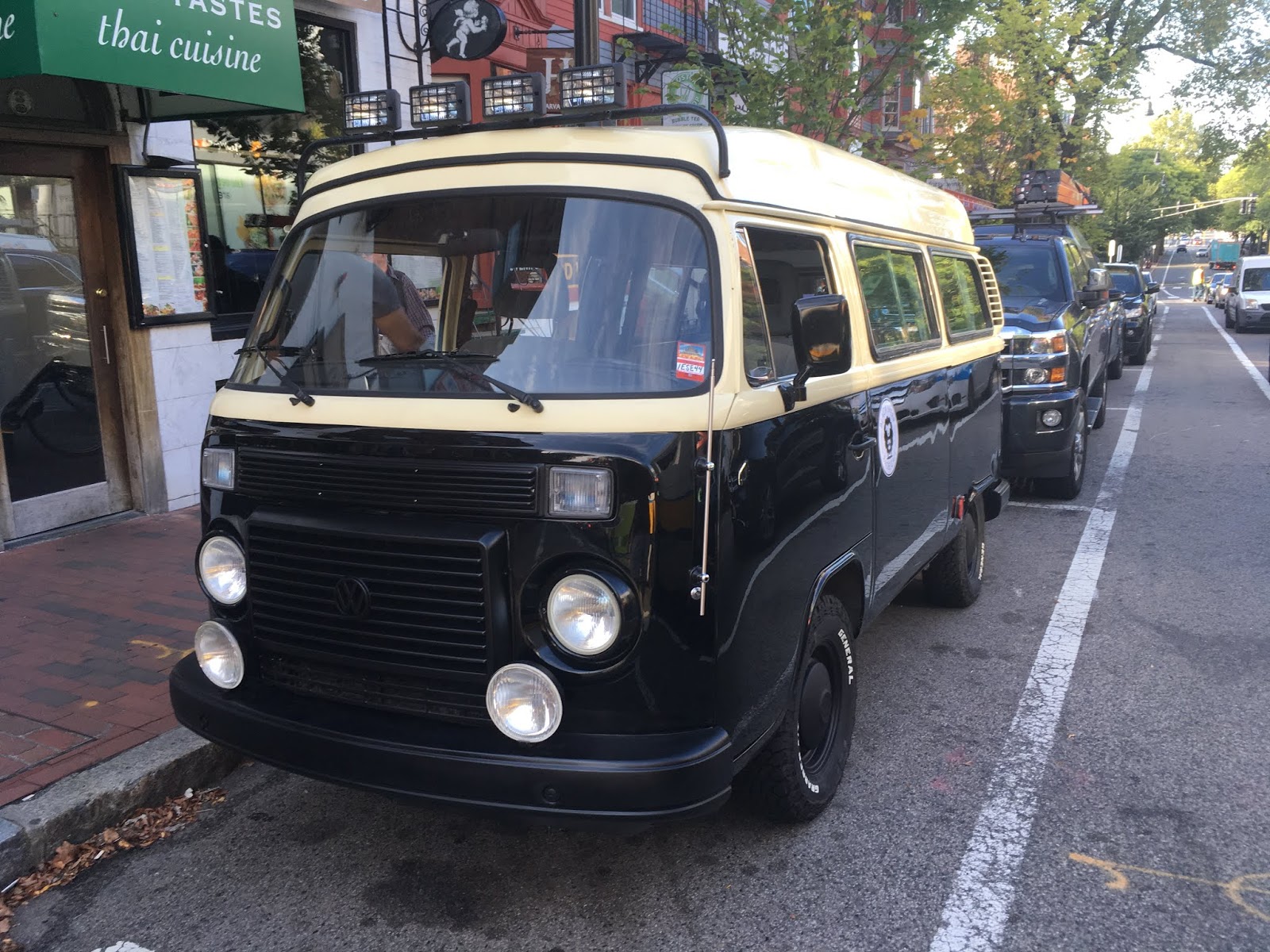 autoliterate: VW Combi Bus. Mexico to Harvard Square.