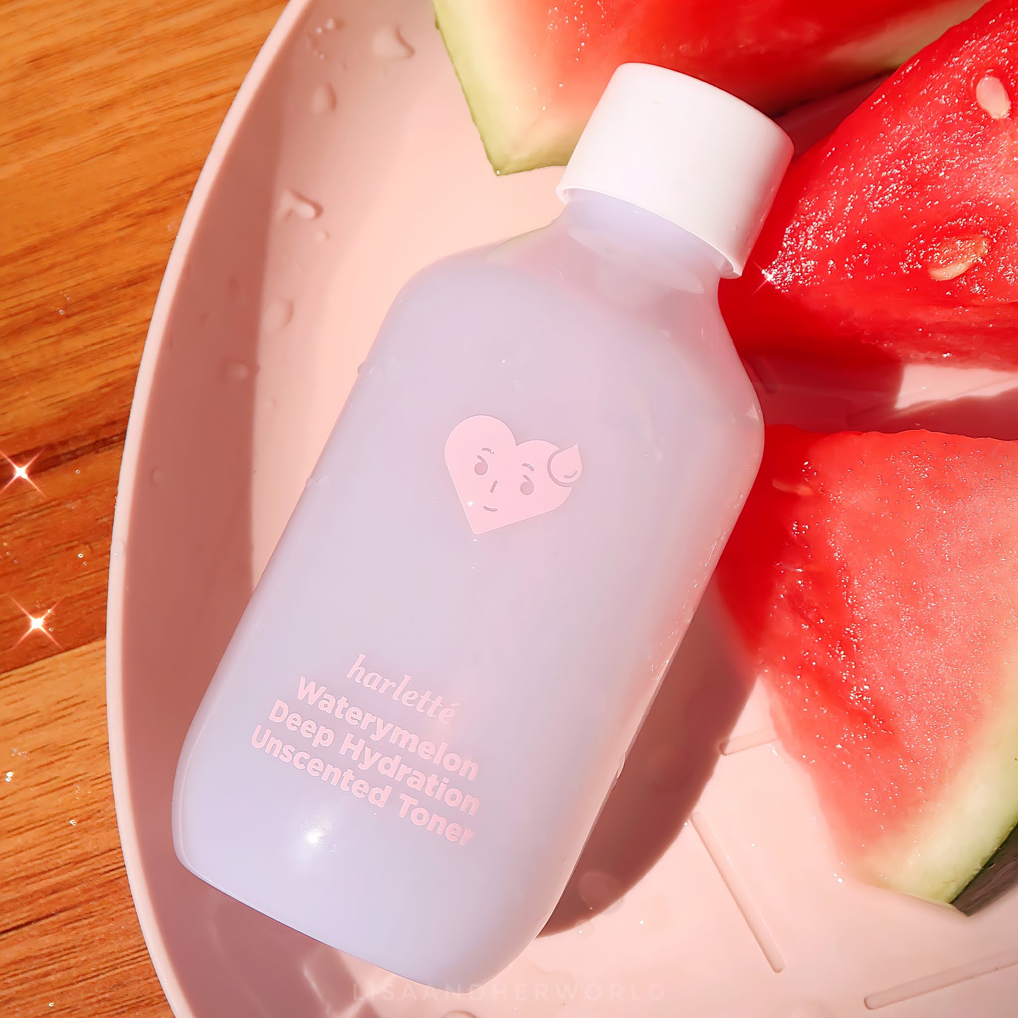 Harlette Waterymelon Deep Hydration Unscented Toner Review (vs Scented ...
