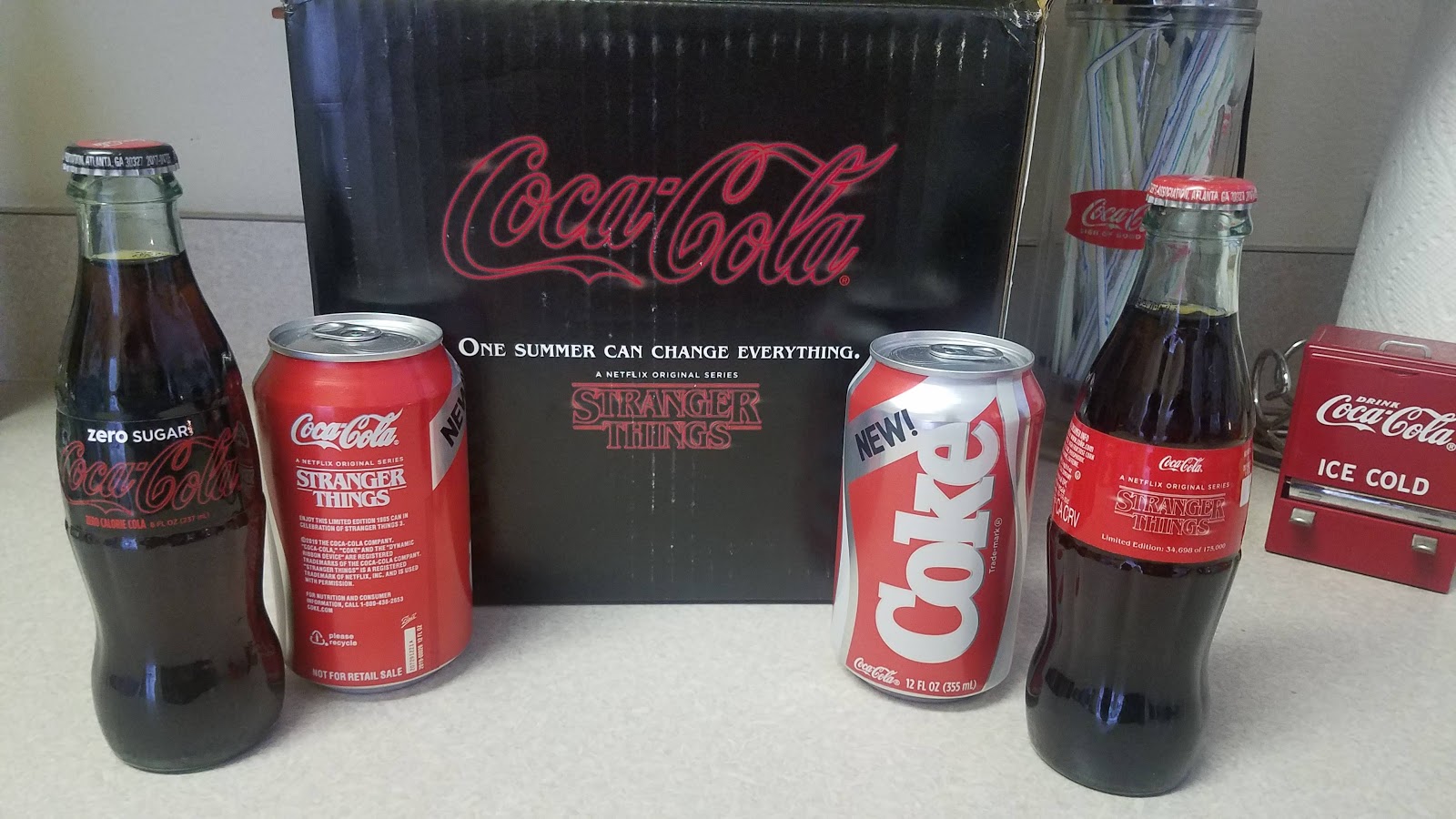 The Retro Dad : Review: Re-release of NEW COKE for STRANGER THINGS 3